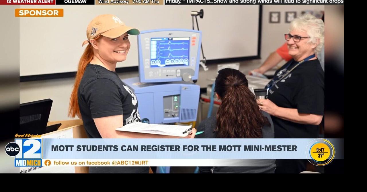 Mott Community College Mini-Mester program | Video | abc12.com