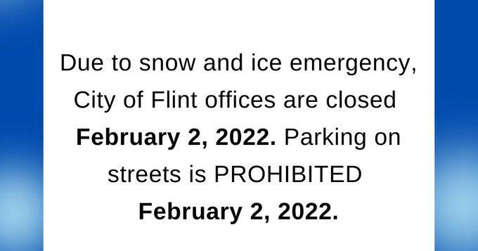 City of Flint declares snow and ice emergency for Wednesday | News ...