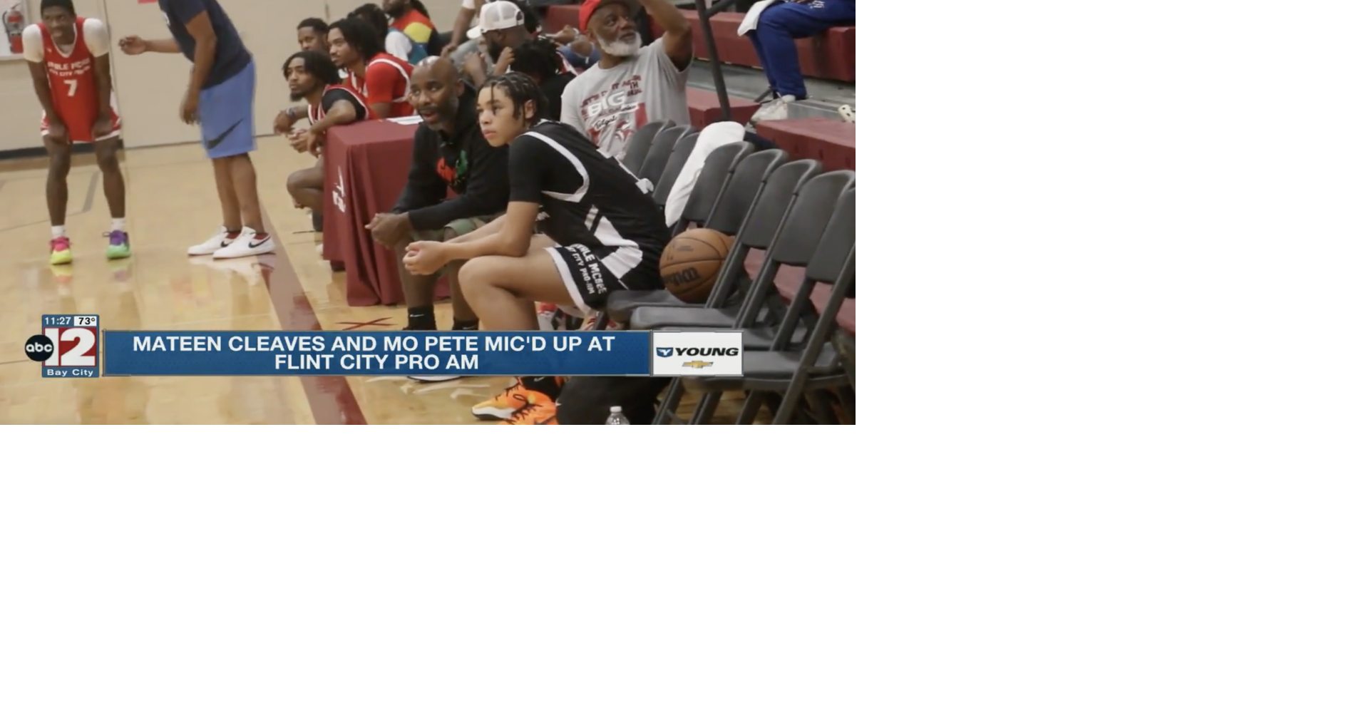 Mateen and Mo Pete mic'd up at Flint City Pro Am | Sports | abc12.com