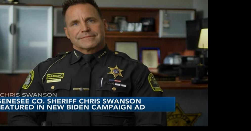 Genesee County Sheriff Chris Swanson featured in Biden campaign ad ...