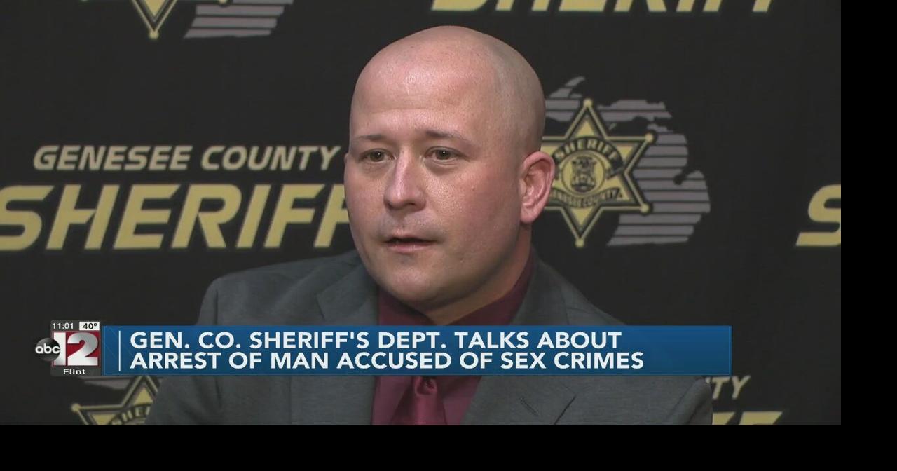 Genesee County Sheriffs Department Talks About Arrest Of Man Accused