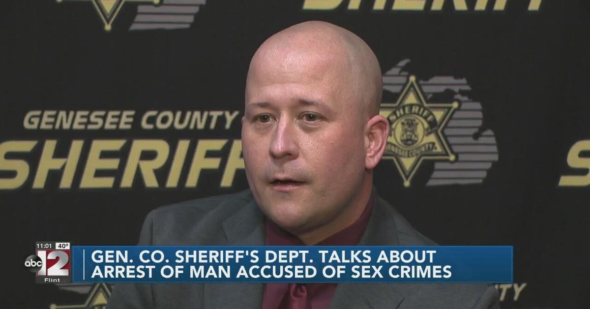 Genesee County Sheriffs Department Talks About Arrest Of Man Accused