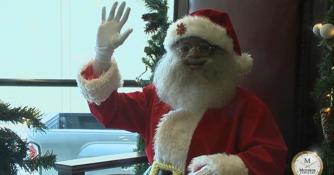 Santa made a stop at the Comma Bookstore's "Hip-Hop Christmas" event ...