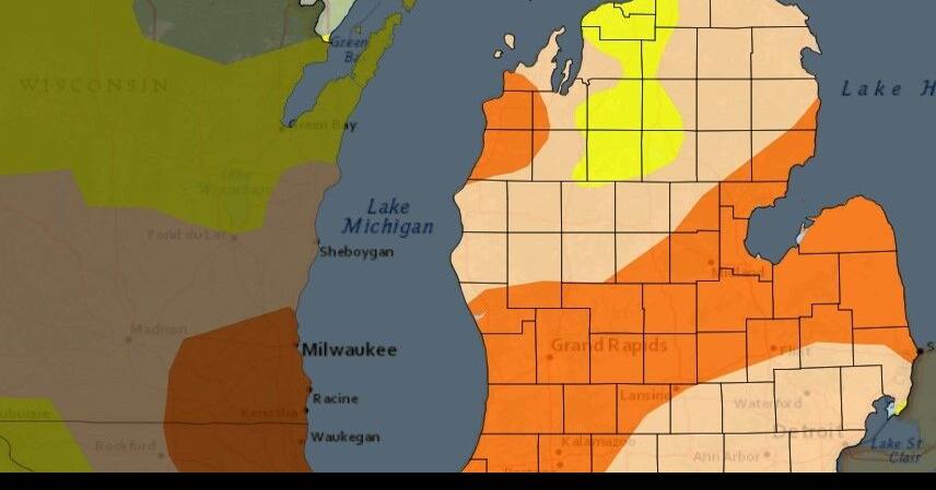 Area of severe drought extends to much of Mid-Michigan | Weather ...