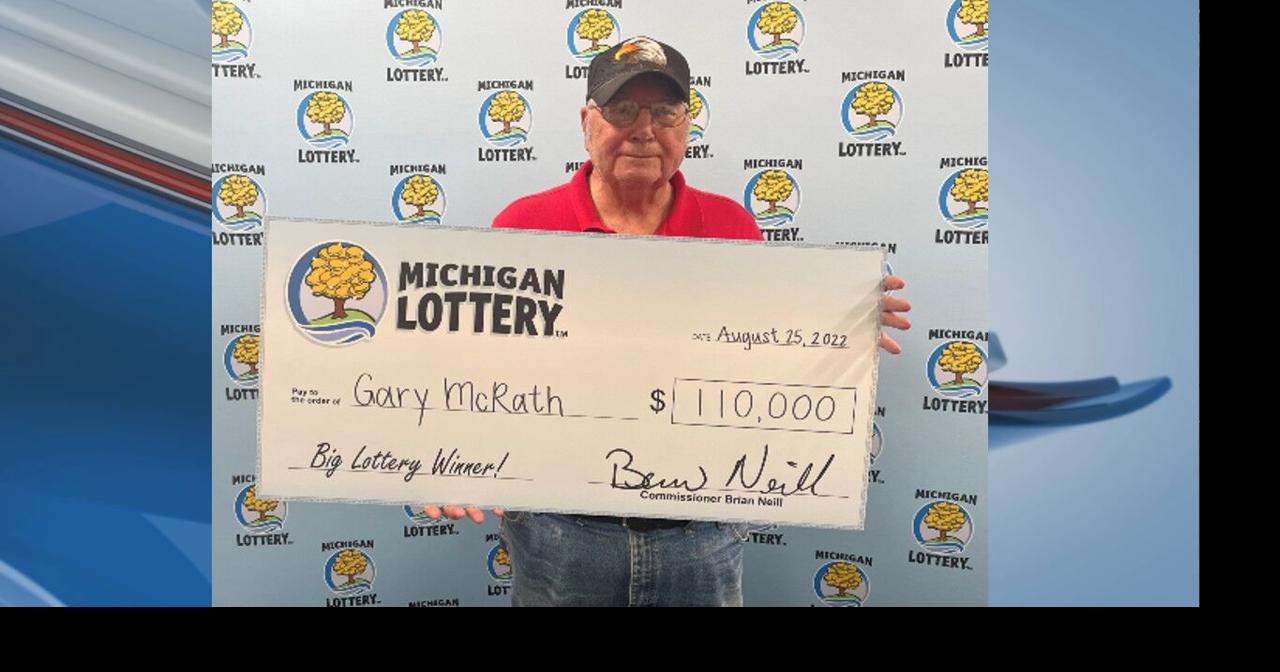 Gladwin man wins $110,000 from Michigan Lottery's Fantasy 5 game | Lottery | abc12.com