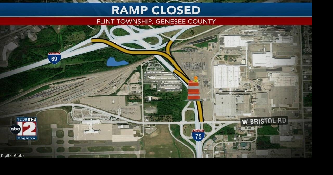 I-75 ramp resurfacing project closes two ramps in Flint Township ...