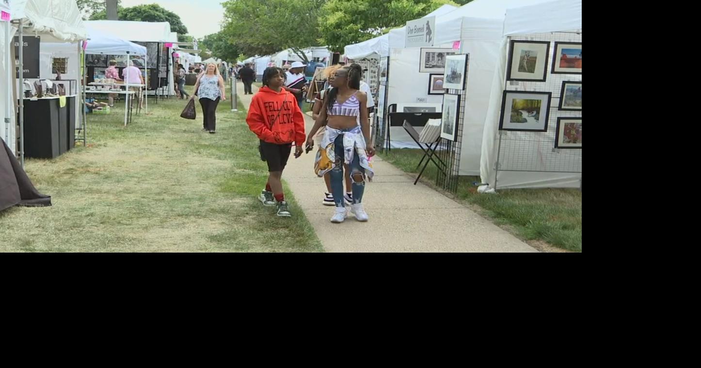 Community enjoys 56th Annual Flint Art Fair | News | abc12.com