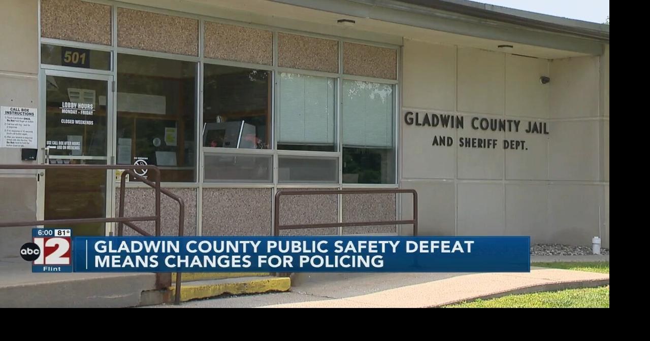 Gladwin County sheriff describes public safety millage loss as a local ...