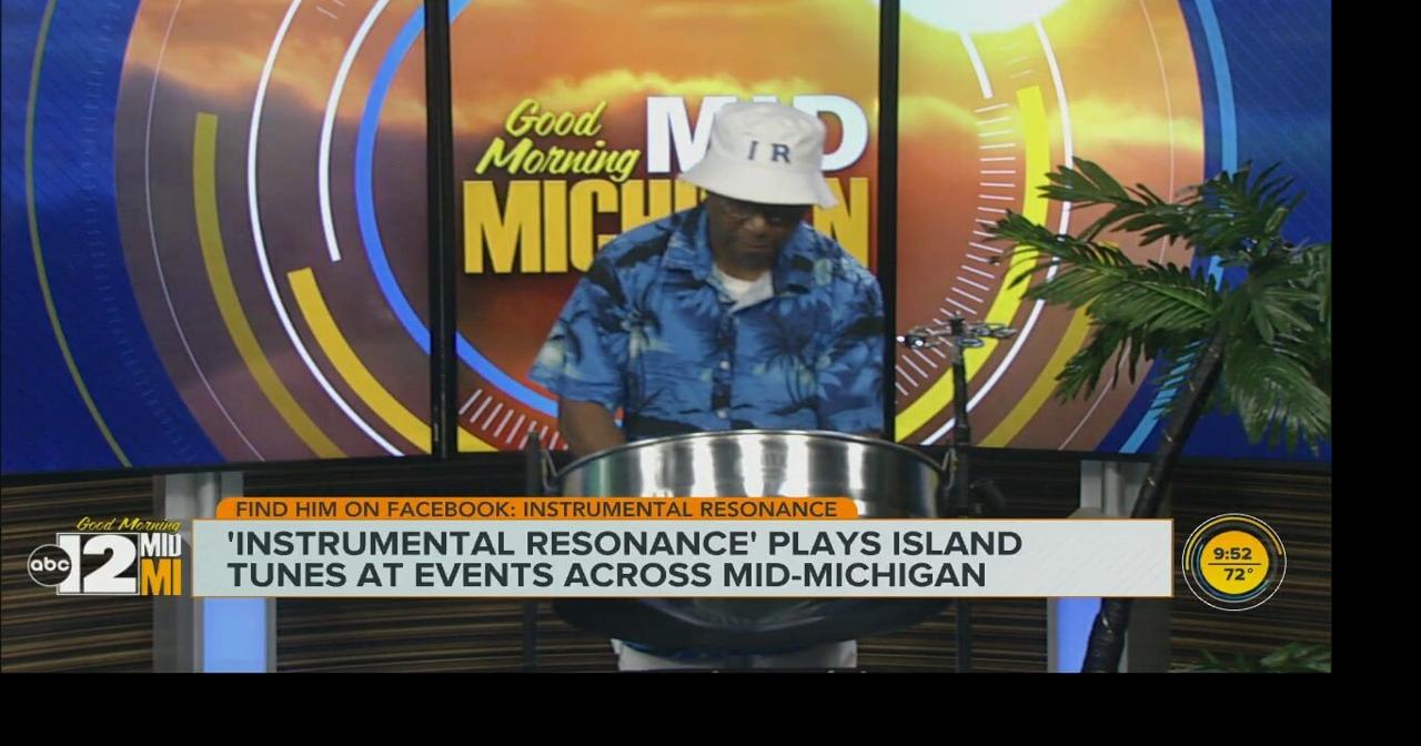'Instrumental Resonance' performs steel drum solos at events in Mid ...