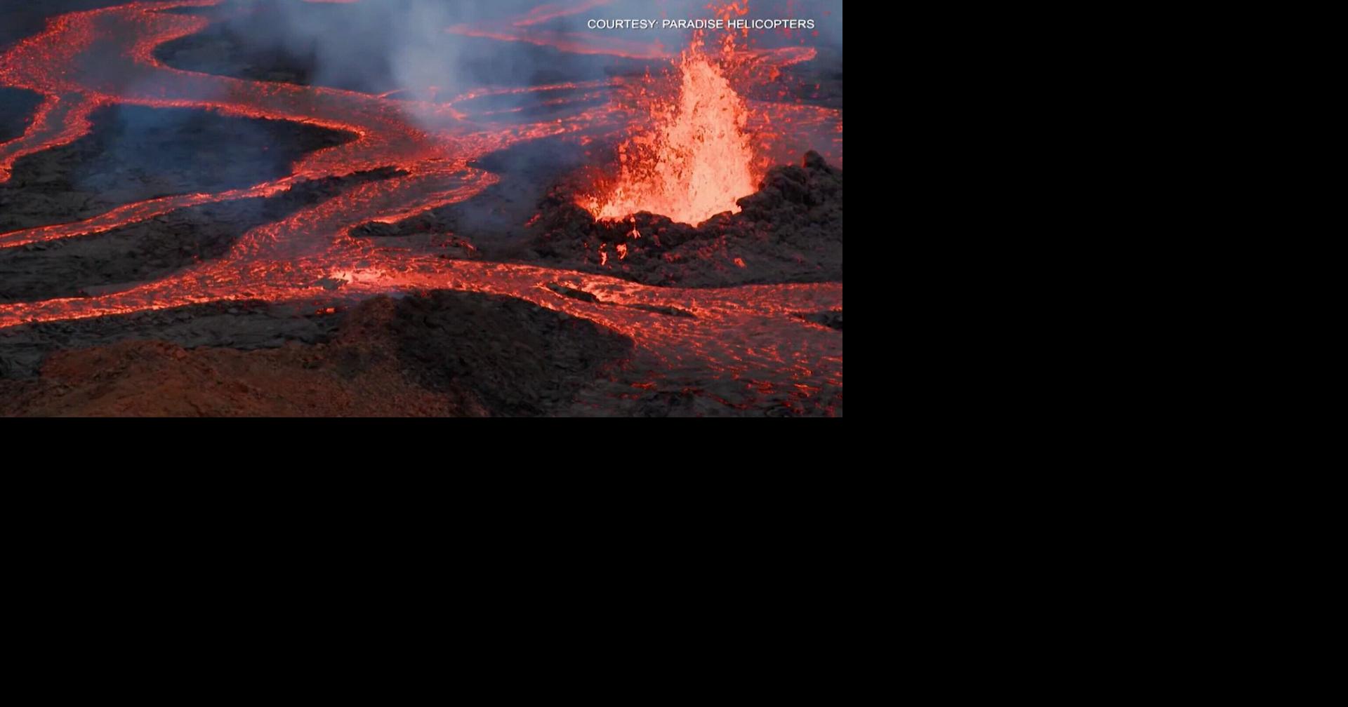 Lava is spilling toward a key Hawaiian highway as 2 volcanoes erupt ...