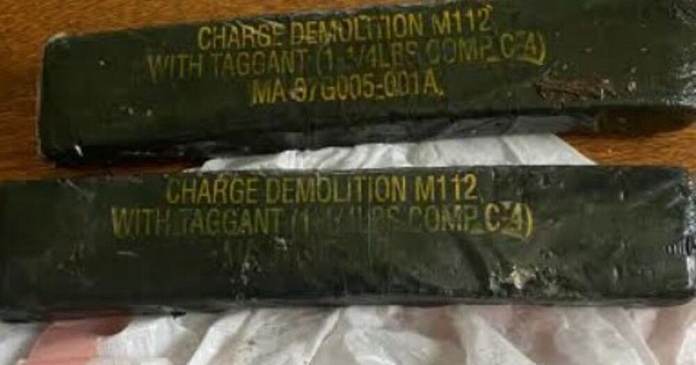 Flint man discovers military grade explosives concealed in a car door ...