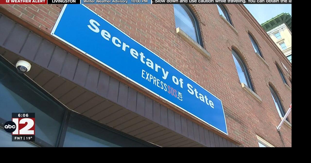 Renew tags, license at mobile Secretary of State Office at Auto Show ...