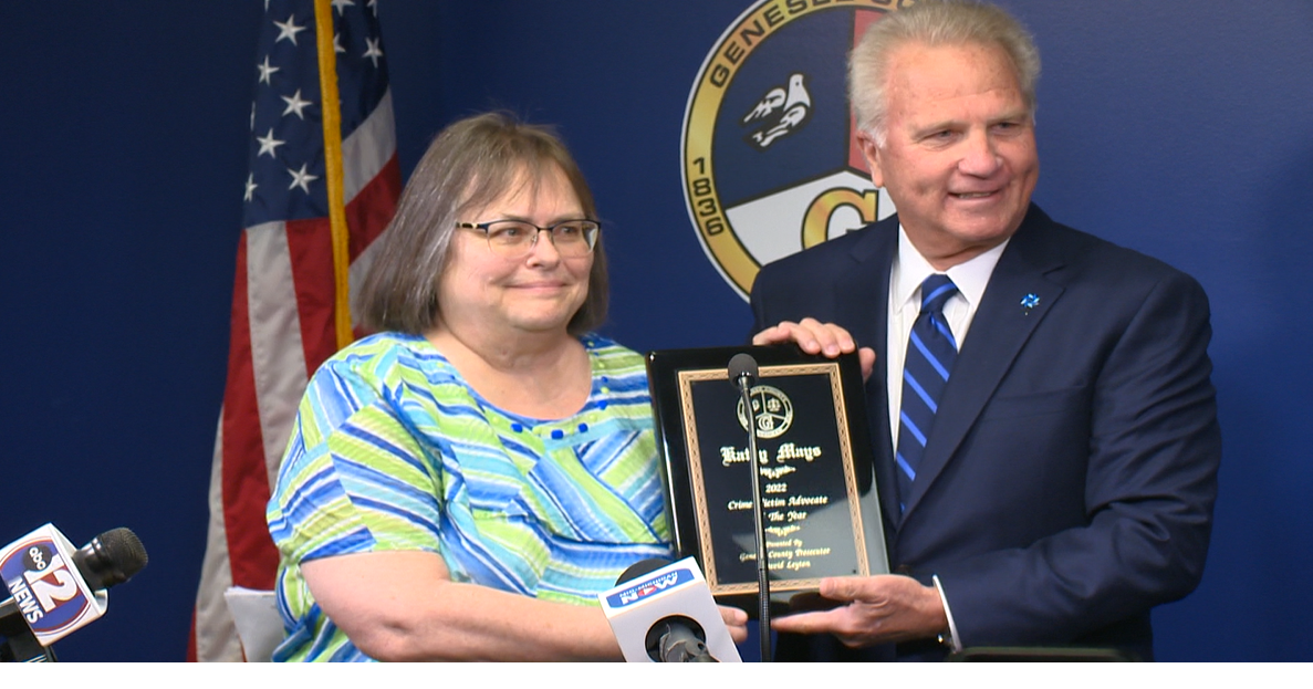 Genesee County prosecutor names victim advocate of the year | News ...