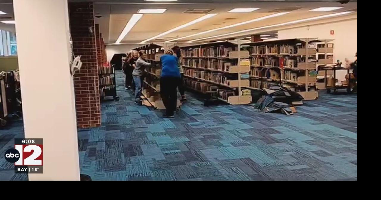 Grace A. Dow Memorial Library moving back to main building | Video ...
