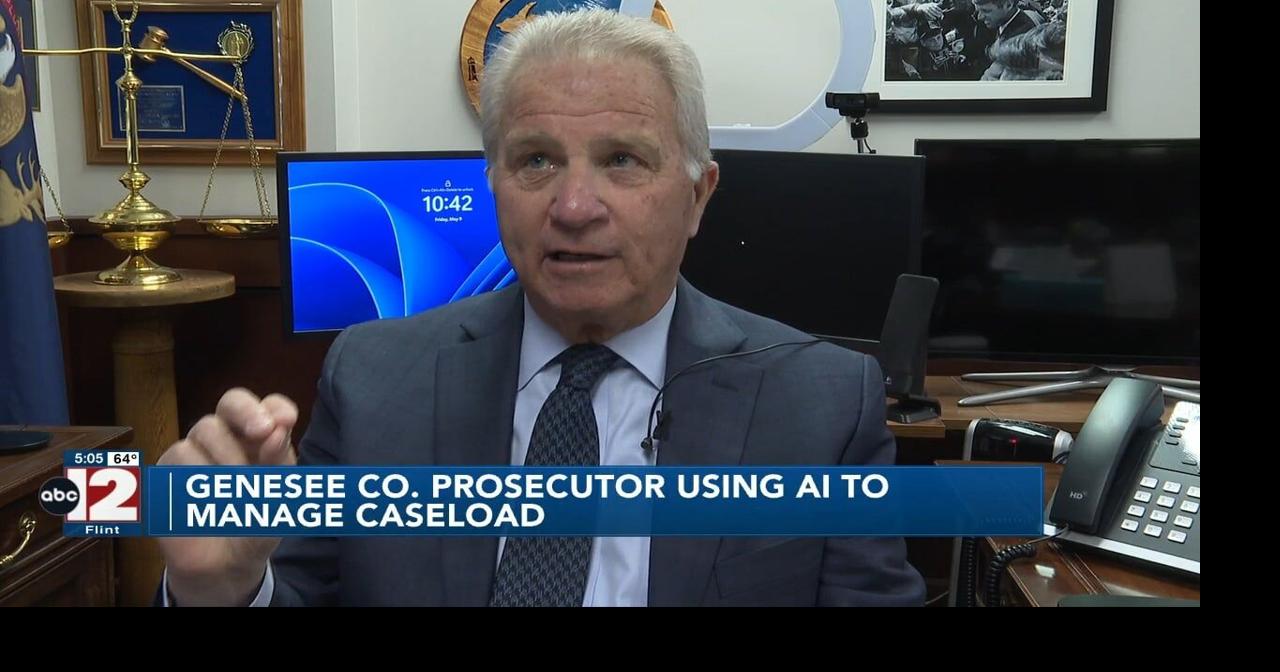 Genesee County Prosecutor using AI to manage caseload | Video | abc12.com