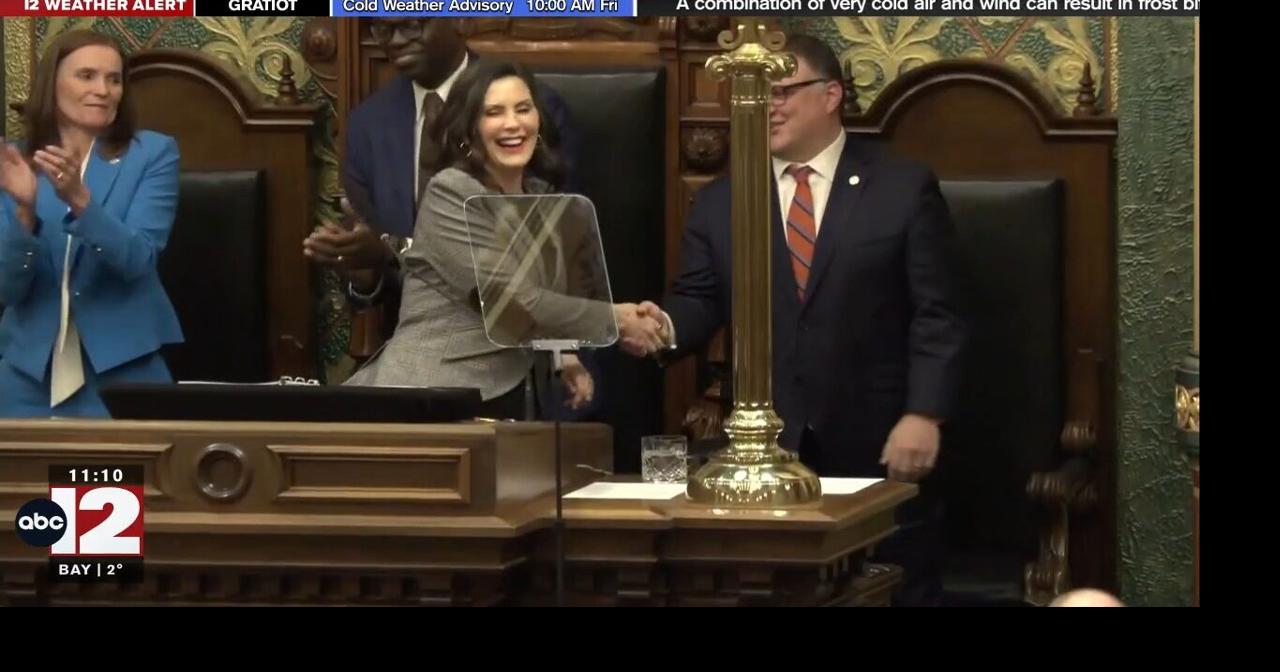 Whitmer opens coloring contest for State of the State speech | Video ...