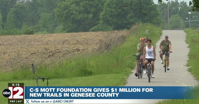Mott Foundation $1 million grant for Genesee County trails | News ...