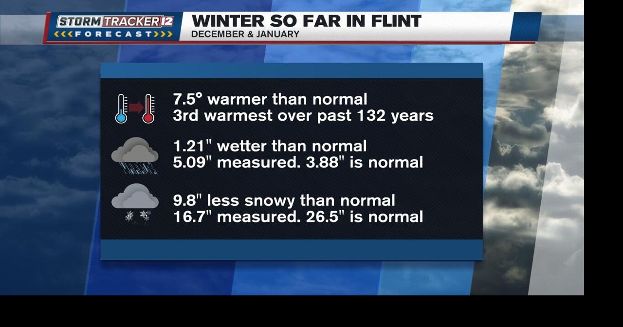 Mid-Michigan's winter living up to forecast despite arctic blast ...