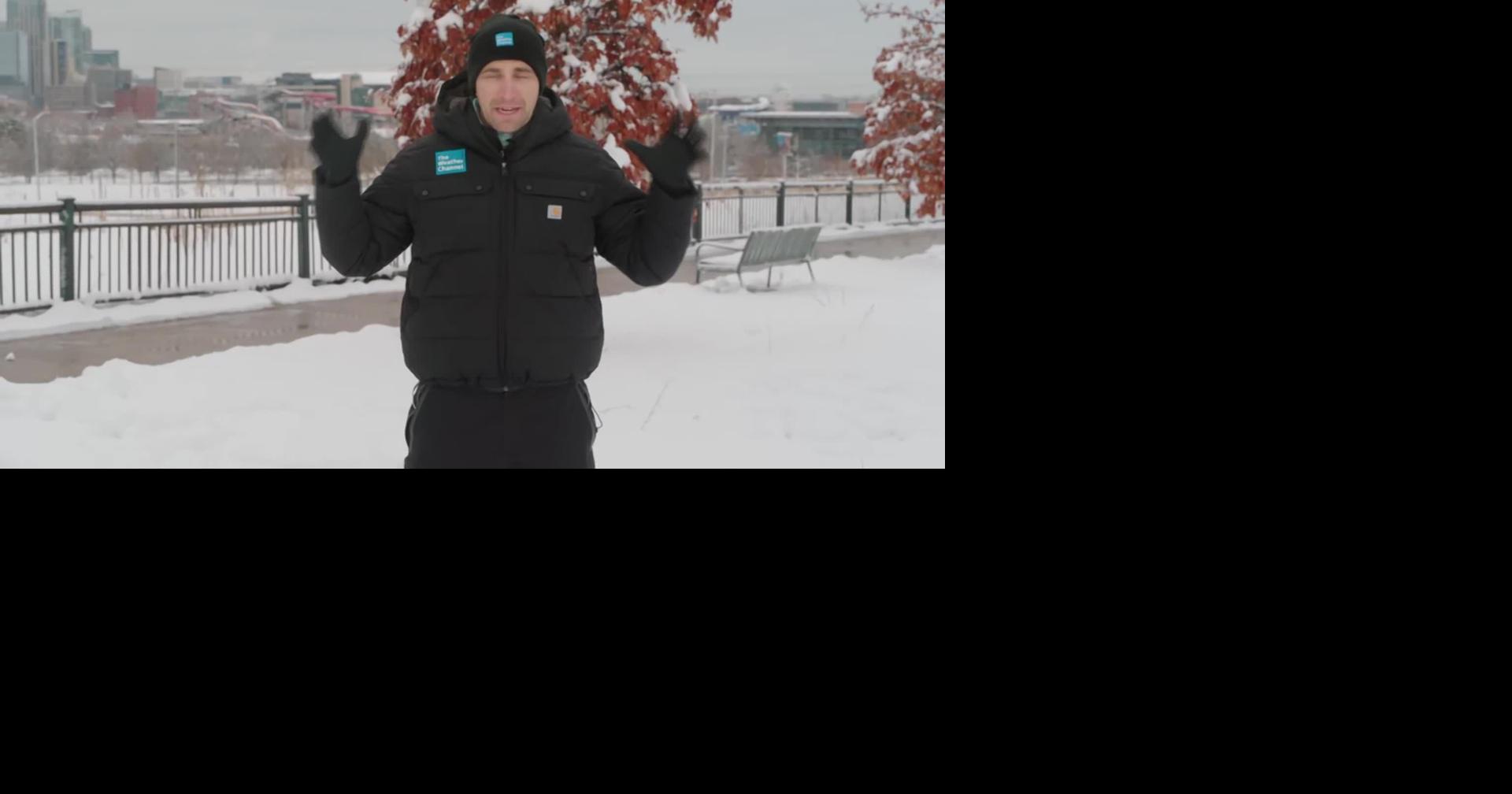 Winter Storm Brings 9 to 12 Inches of Snow to Downtown Denver | Video ...