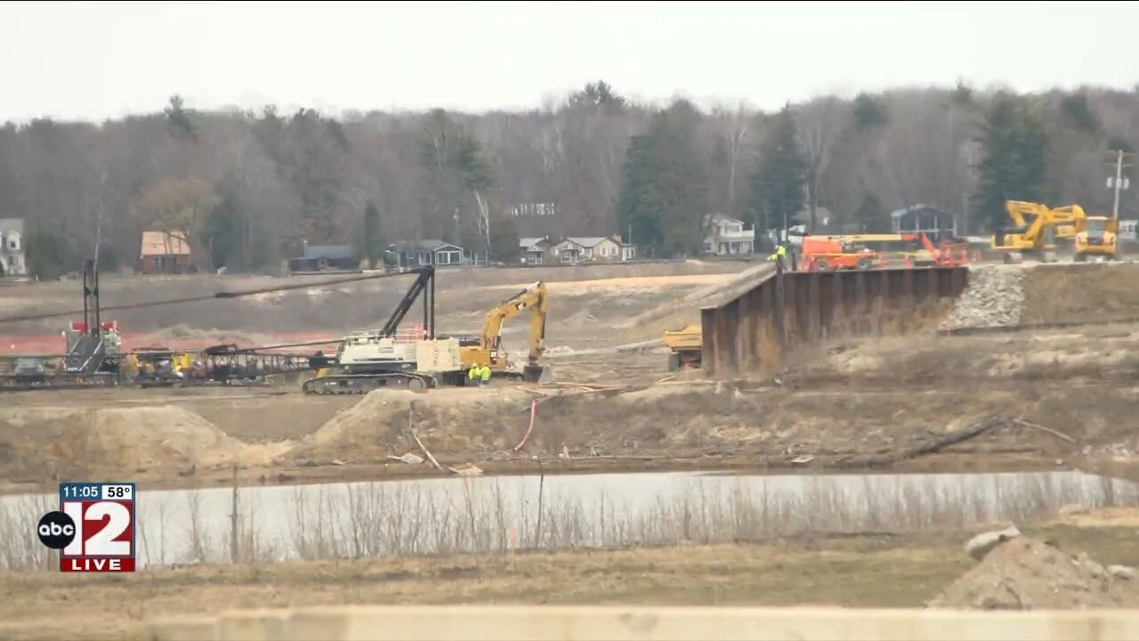 Water level on Secord Lake will rise as work on the dam continues | Dam ...