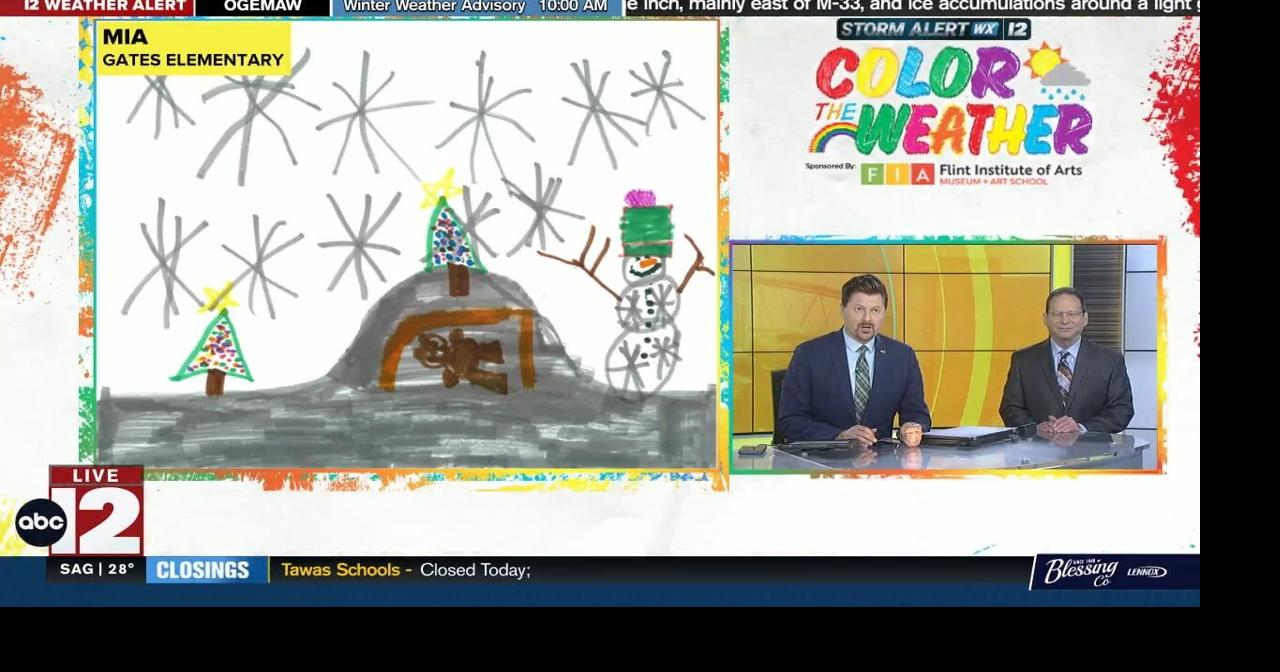 Color the Weather for Jan. 5, 2026: Mia | Color The Weather | abc12.com