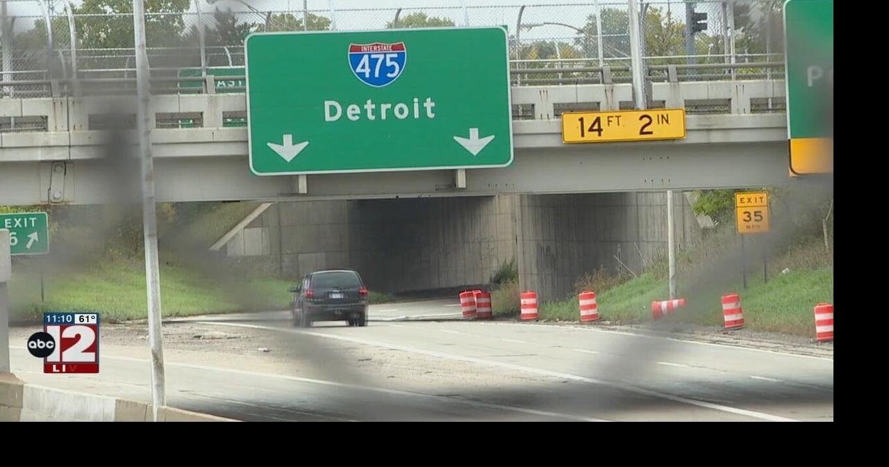 I-475 construction in Flint switching sides next week | Traffic | abc12.com