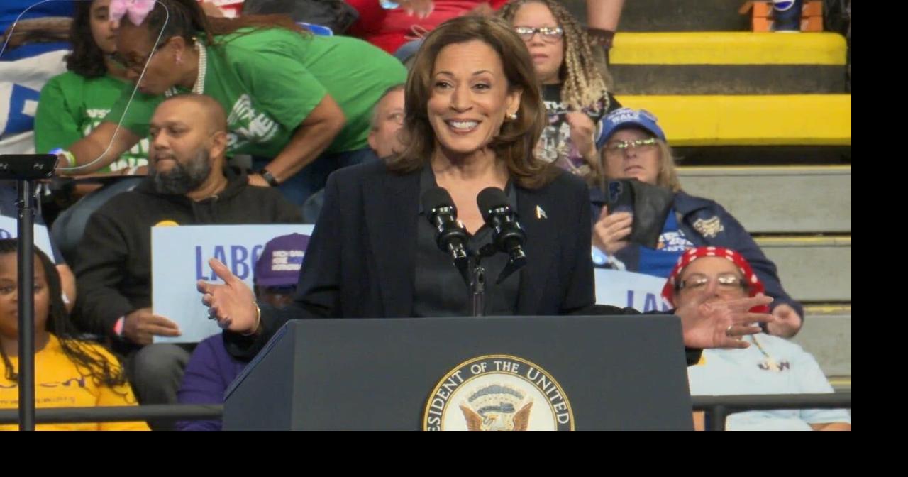 Vice President Harris talks the economy in star-studded Flint visit ...