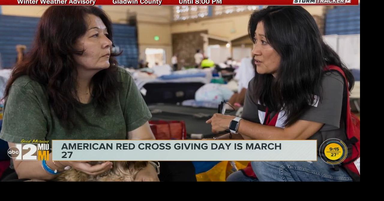 Red Cross giving day is March 27 | Good Morning Mid-Michigan | abc12.com