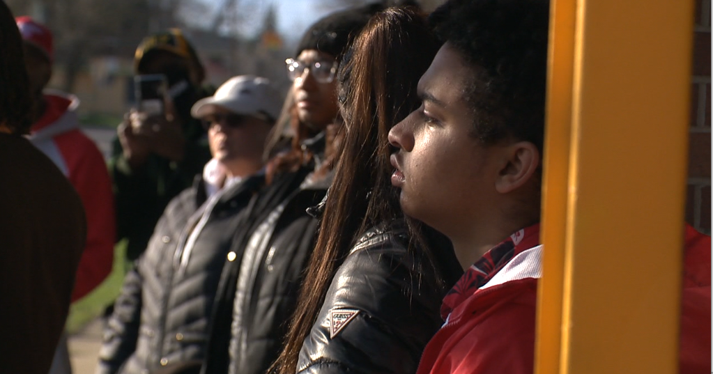 Cries for justice echo during Flint's Black Lives Matter protest ...