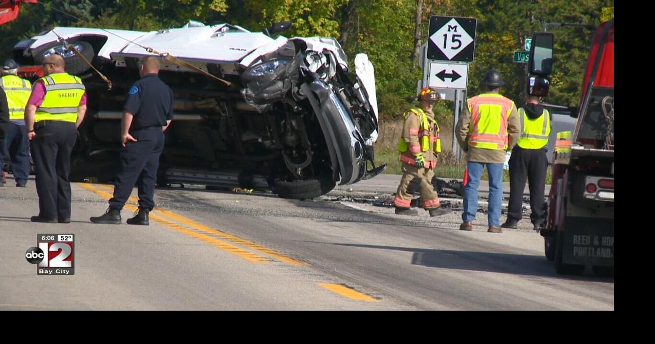 Pickup truck driver dies after three-vehicle crash involving dump truck ...