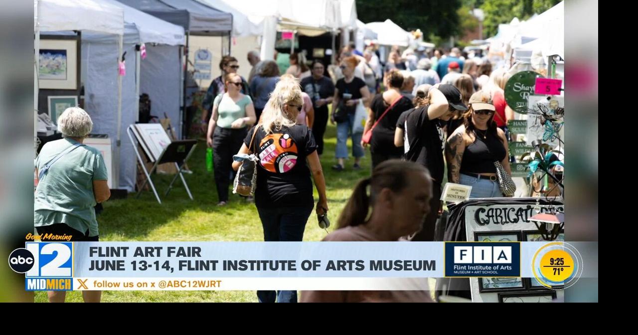 59th Annual Flint Art Fair | Video | abc12.com