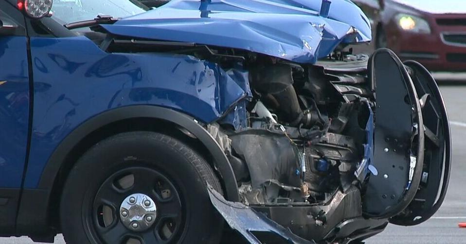 Michigan State Police trooper crashes on the way to a call | Local ...