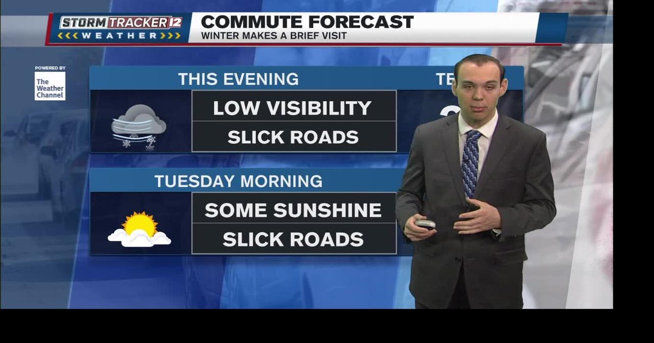 On and Off Wind-Driven Snow with Slick Roads Developing This Evening ...