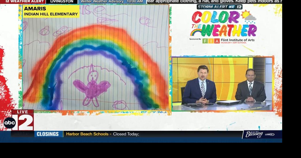 Color the Weather for Jan. 20, 2026: Amaris | Color The Weather | abc12.com