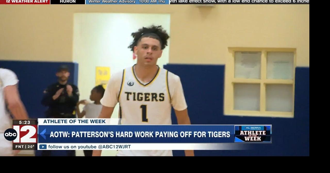 AOTW: Patterson's Hard Work Paying off For Tigers | Sports | abc12.com
