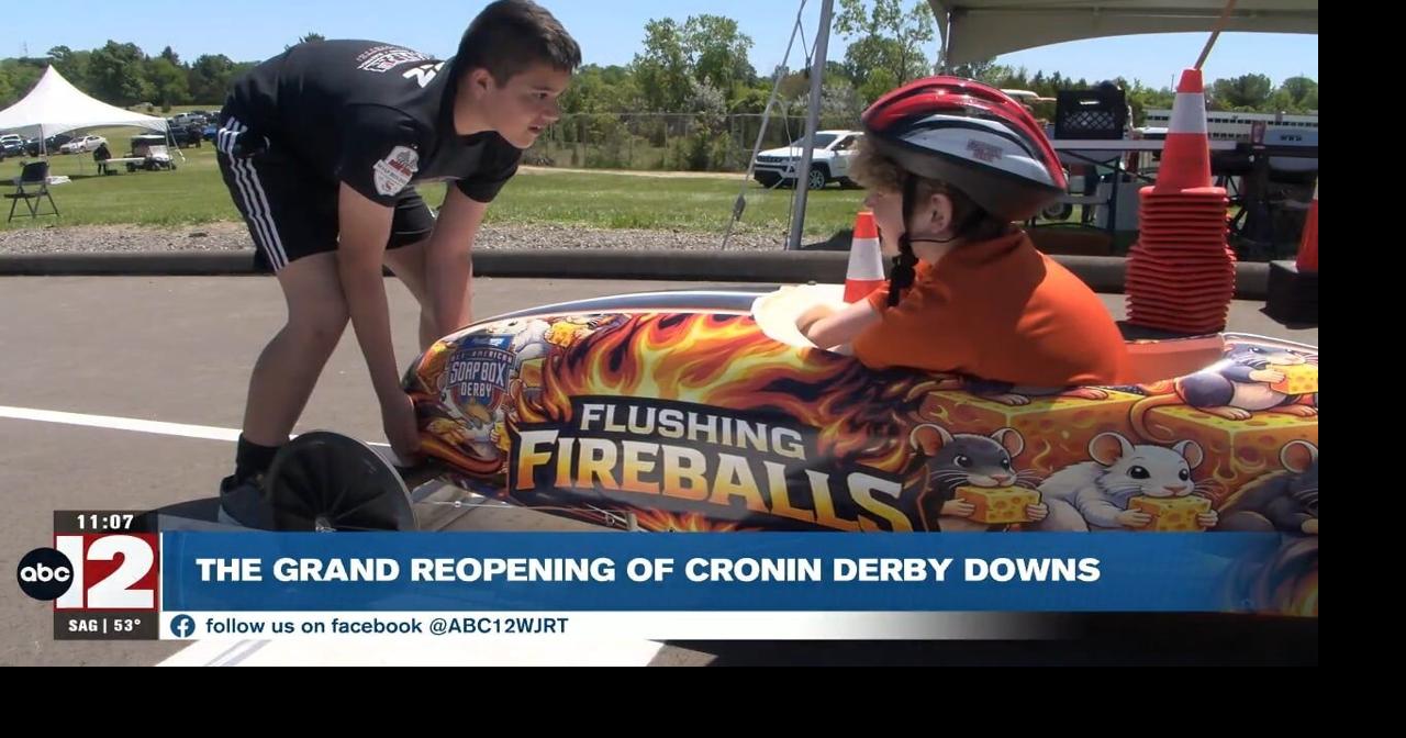 Flint Soap Box Derby returns to restored Cronin Derby Downs | Video ...