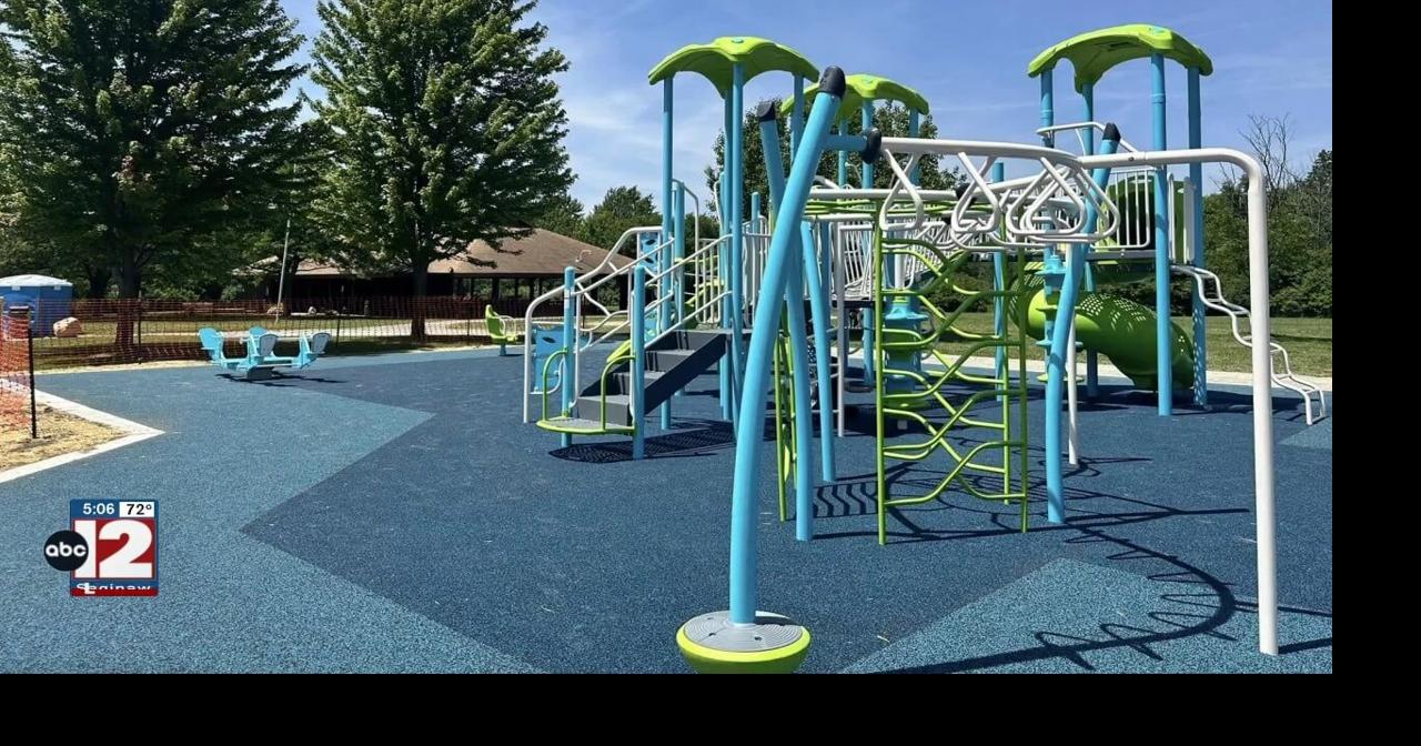 Grand Blanc Township opens new playground at Bicentennial Park | Video ...