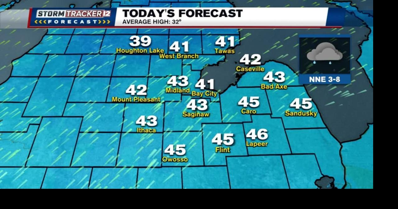 Mist, drizzle, fog and scattered showers remain in Thursday's forecast ...