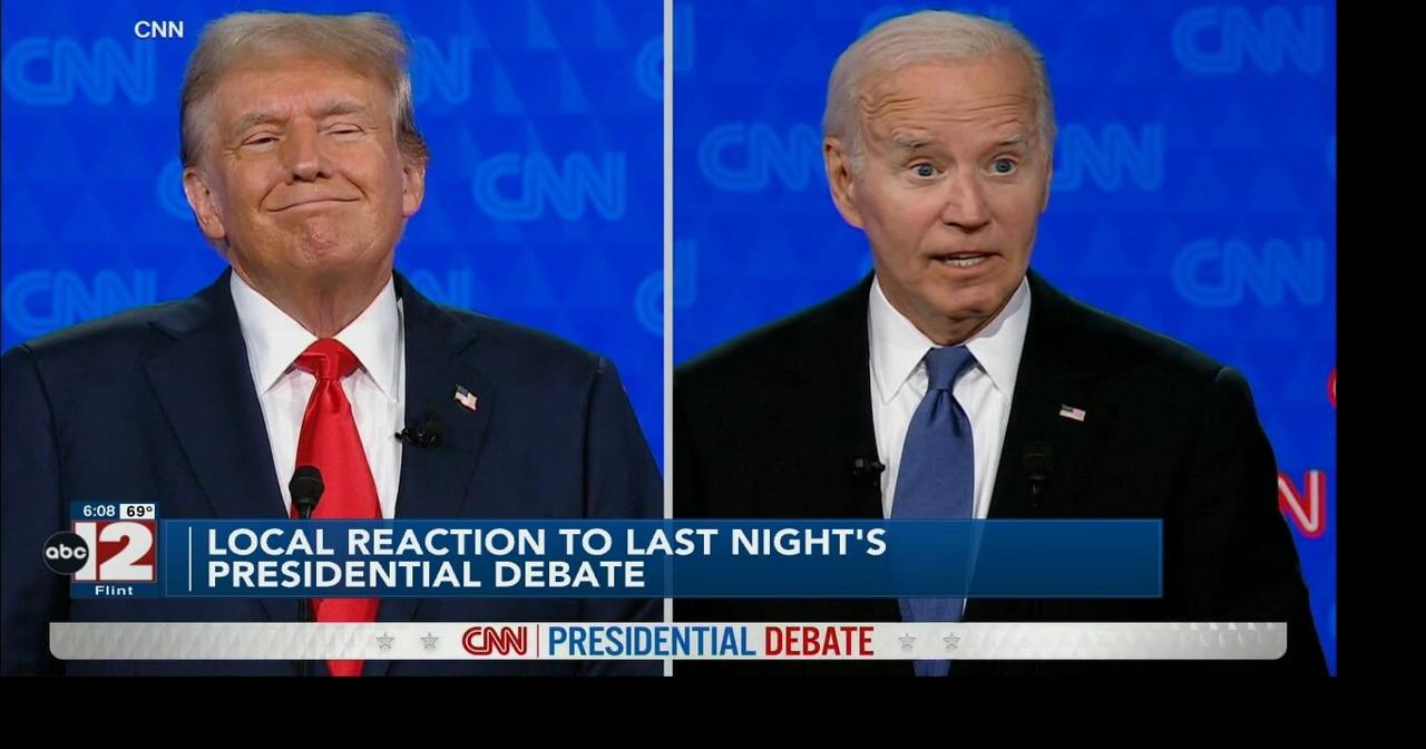 Local Republican, Democrat weight on presidential debate, Biden's ...