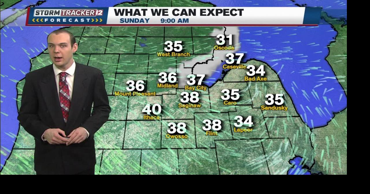 Clouds increase this afternoon ahead of light rain | Weather | abc12.com