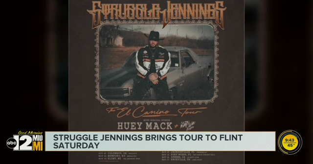 Outlaw country singer Struggle Jennings performing in Flint | Video ...