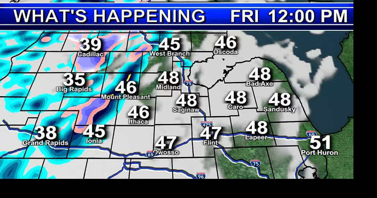 Rain/snow mix Friday and through the weekend | Weather | abc12.com
