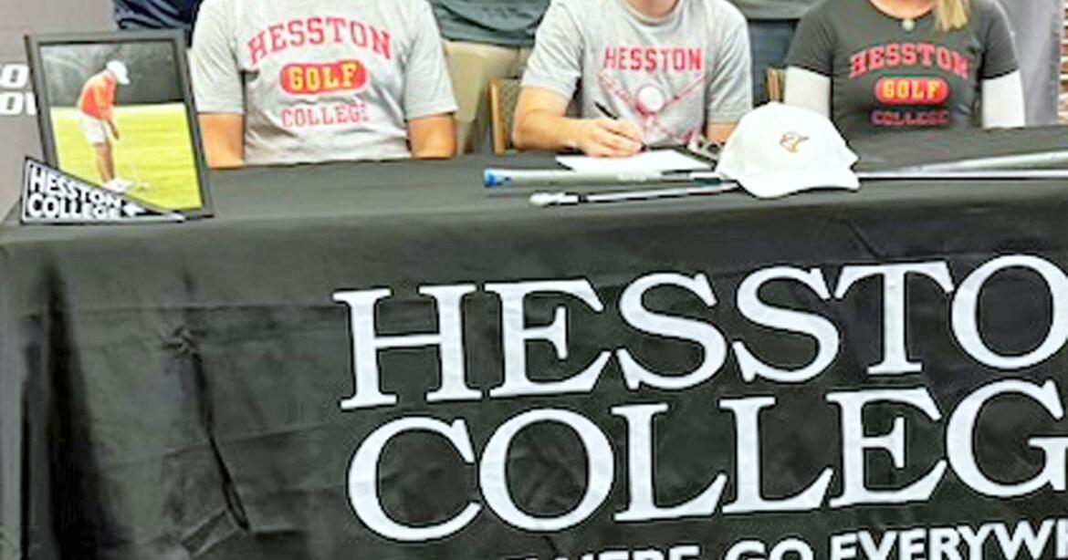 Aaron Hartman signs with Hesston College | Sports | abilene-rc.com