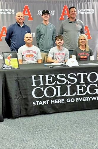 Aaron Hartman signs with Hesston College | Sports | abilene-rc.com