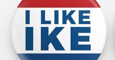 i like ike button