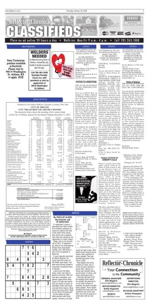 Page A | e-Edition | abilene-rc.com