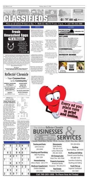 Page A | e-Edition | abilene-rc.com