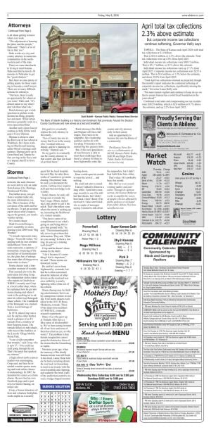 Page ARC 5-8-26 PG 1 | e-Edition | abilene-rc.com