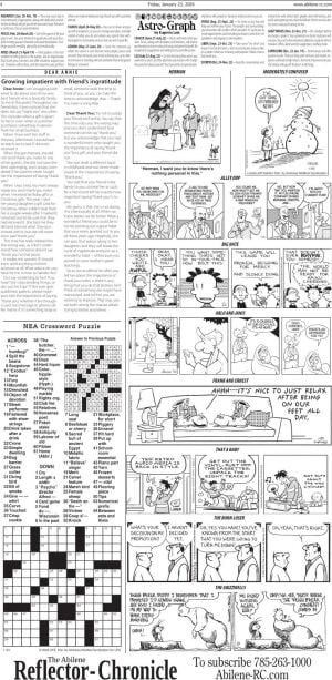 Page ARC 1-23-26 PG 1 | e-Edition | abilene-rc.com