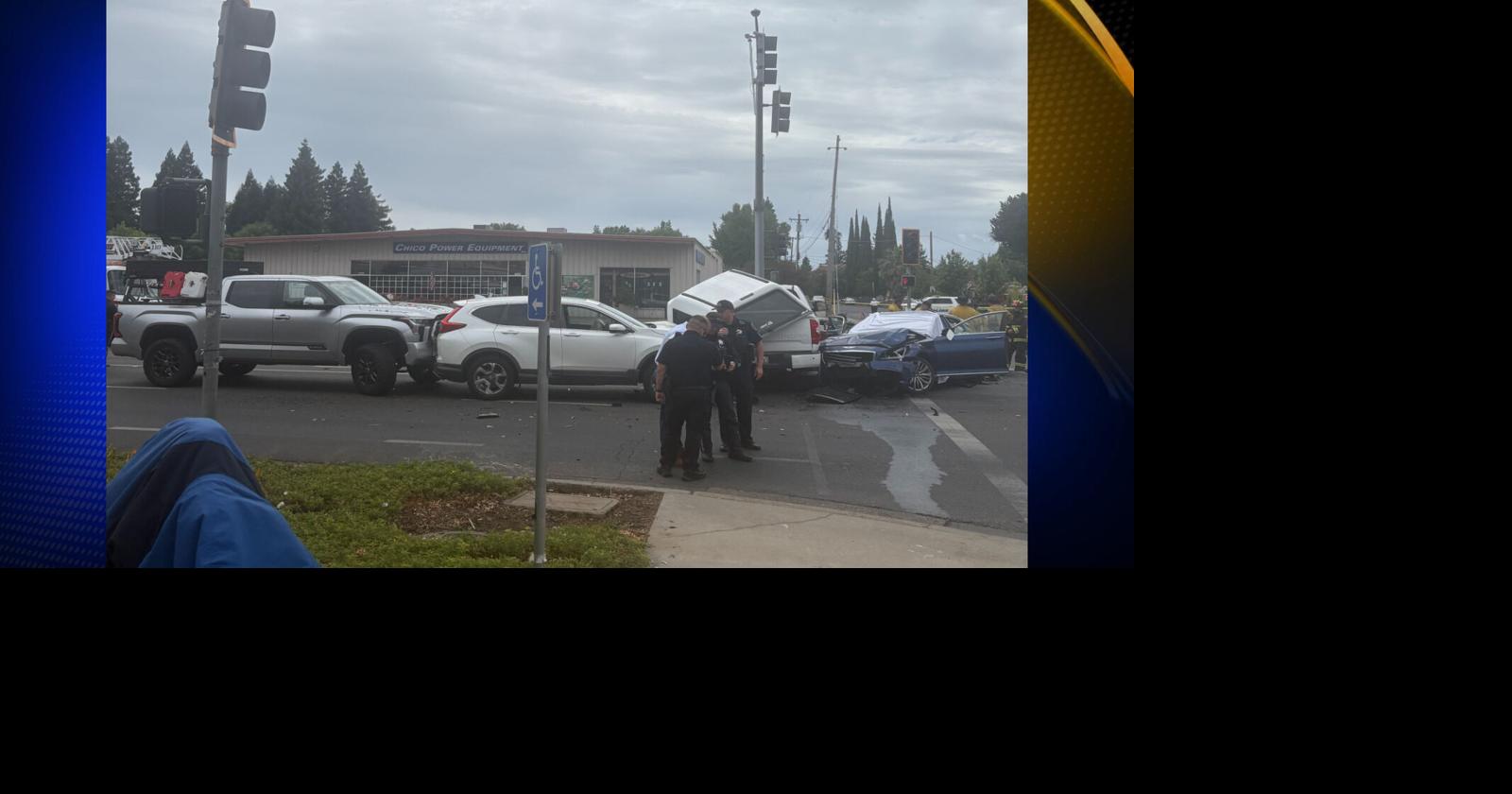 Chico Police investigating fatal multi-vehicle crash on the Esplanade ...